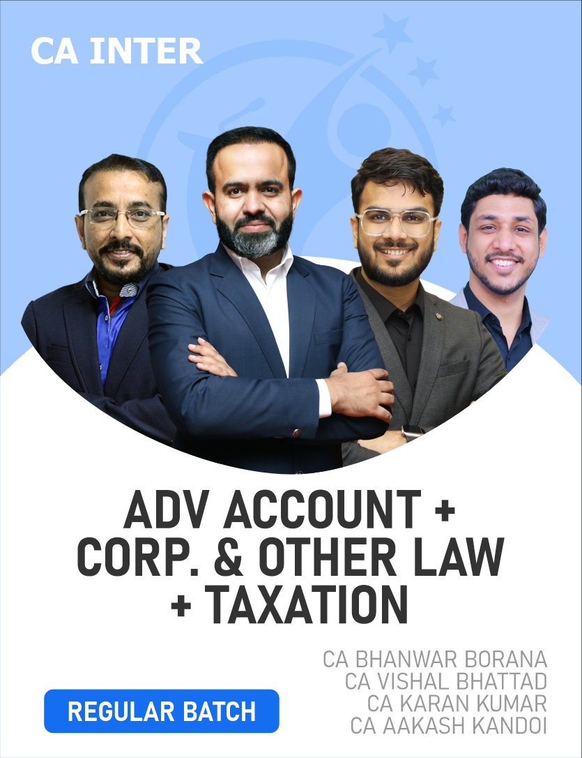 CA Inter Group 1 (Regular Batch) for May & Sep 2025 | BB Virtuals Pvt. Ltd.